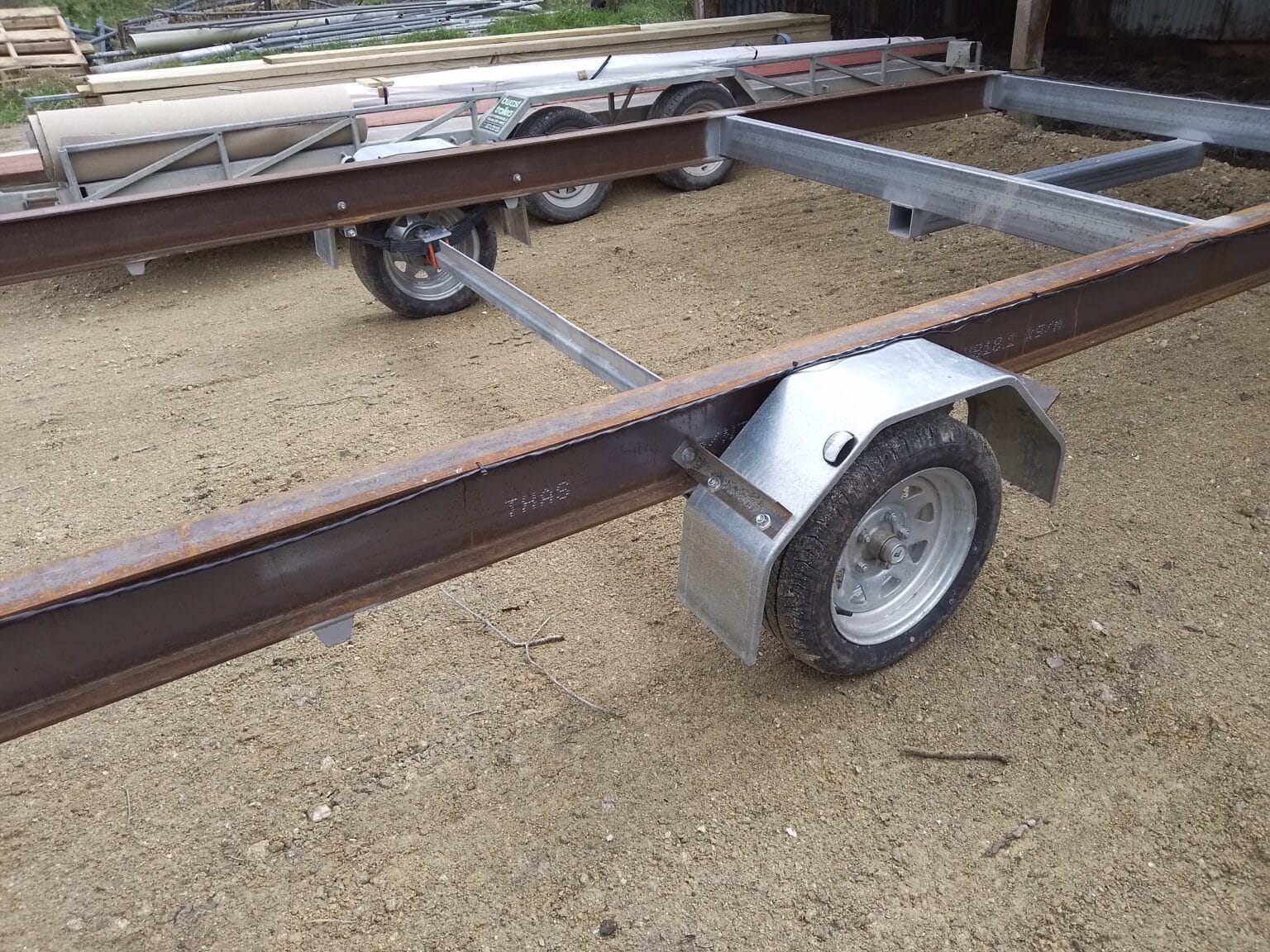 Structural I-Beam Tiny House Trailer - KDL Trailers